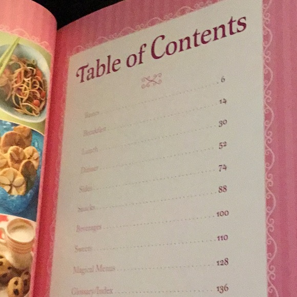 Disney | Kitchen | Disney Princess Cookbook | Poshmark